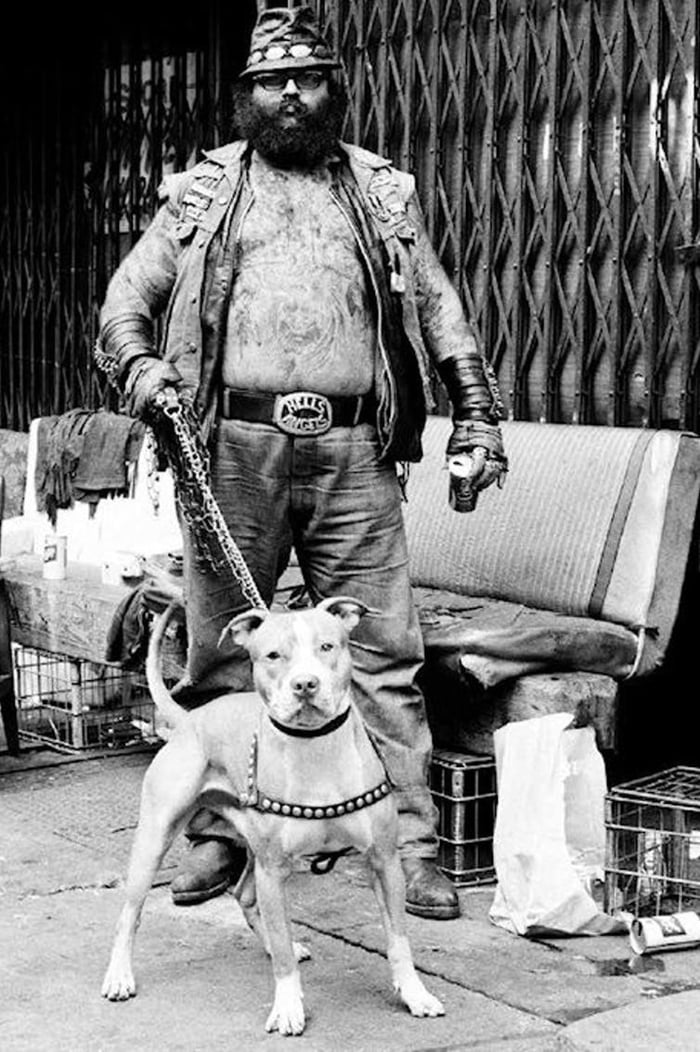 Big Vinnie Giolarmo - Sergent at arms for NYC Hells Angels. His motto ...