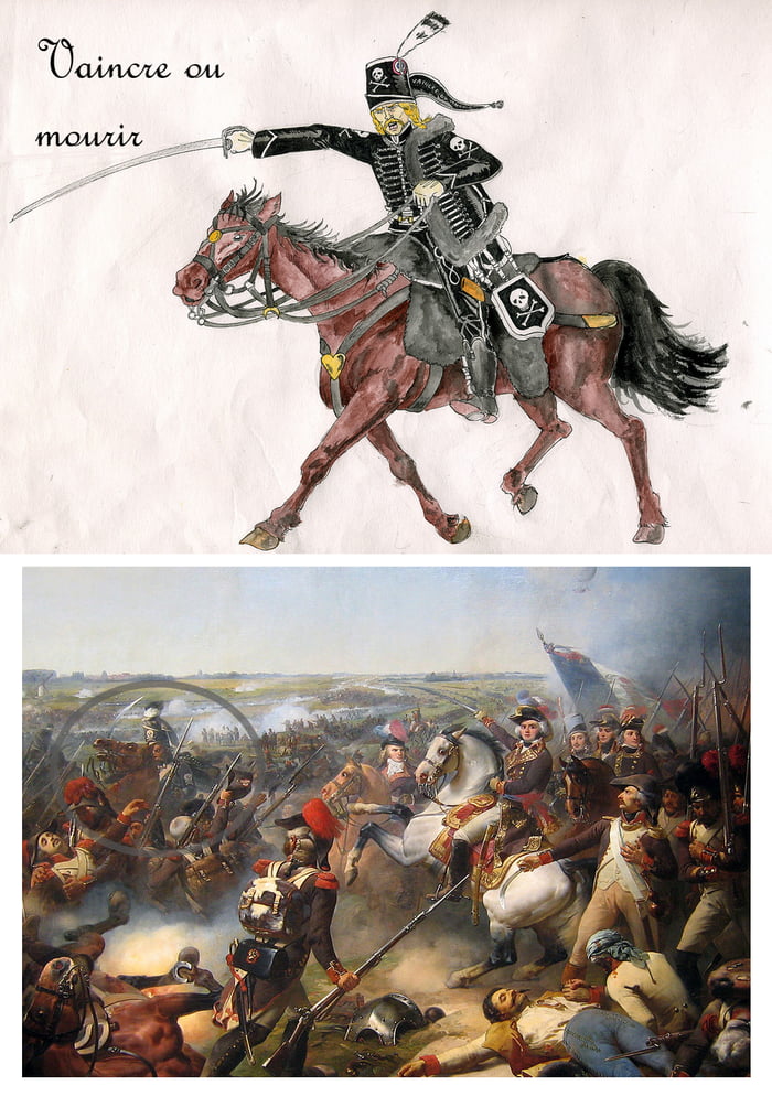 Hussards de la mort - The French Death's Head cavalry established in ...