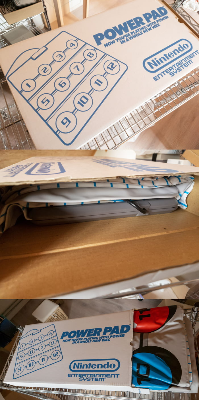 A new Nintendo Power Pad from 1988 in 2021.. - 9GAG