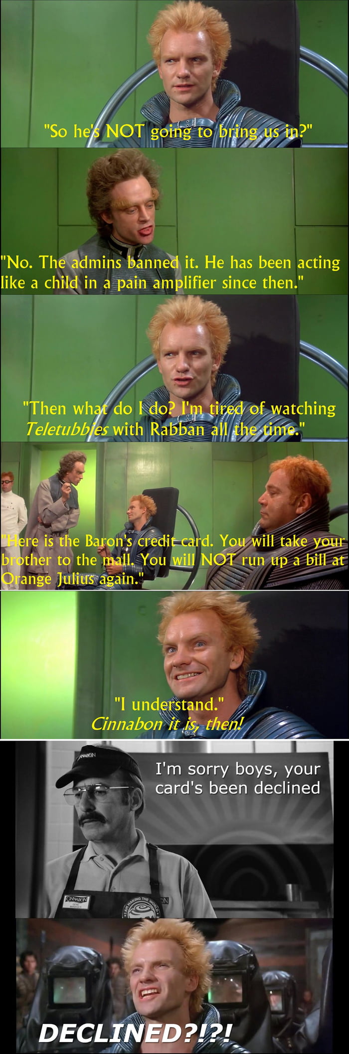 Really hope the new dune movie has feyd in it - 9GAG