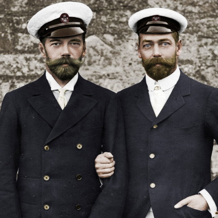 George 5th: hey mom, I became the king of the United Kingdom and ...