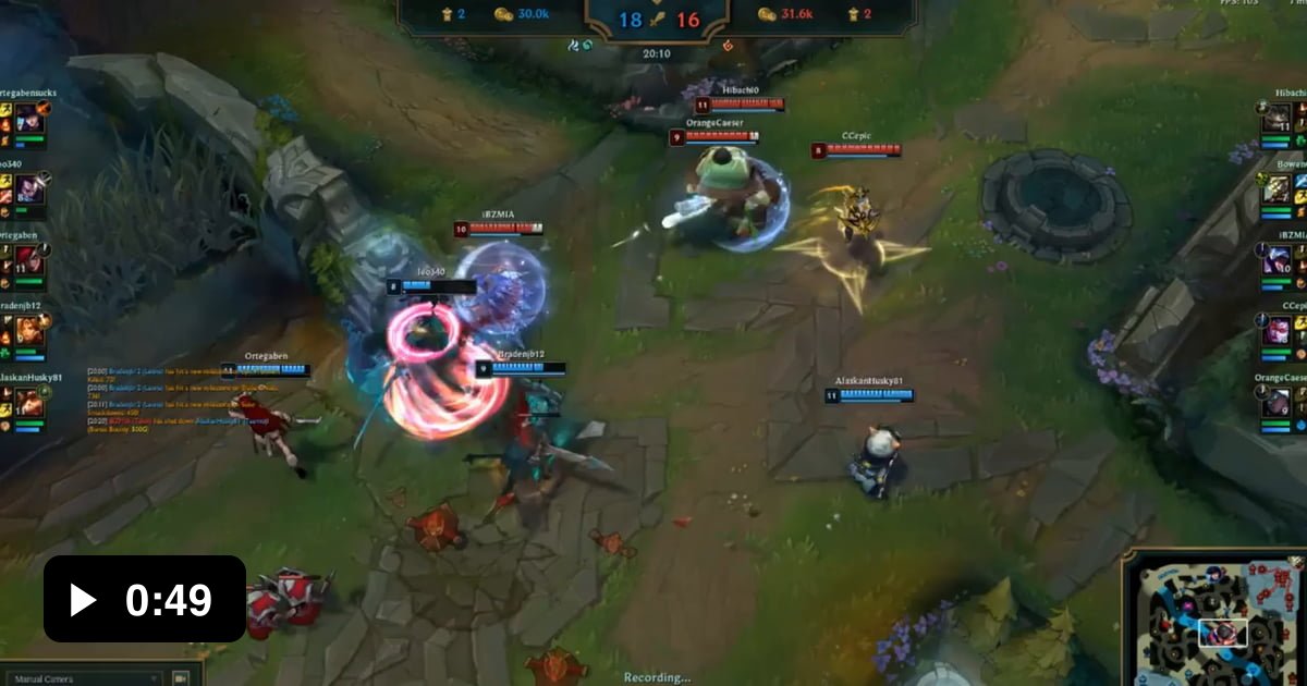 An Average Game of Supporting in League - 9GAG