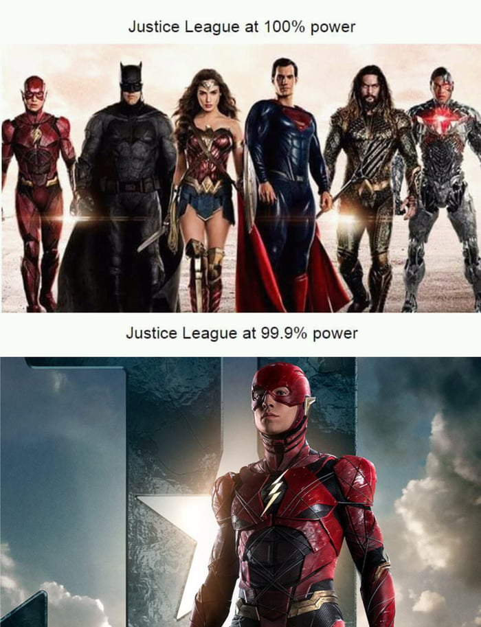 Humor: Snyder cut power levels - 9GAG
