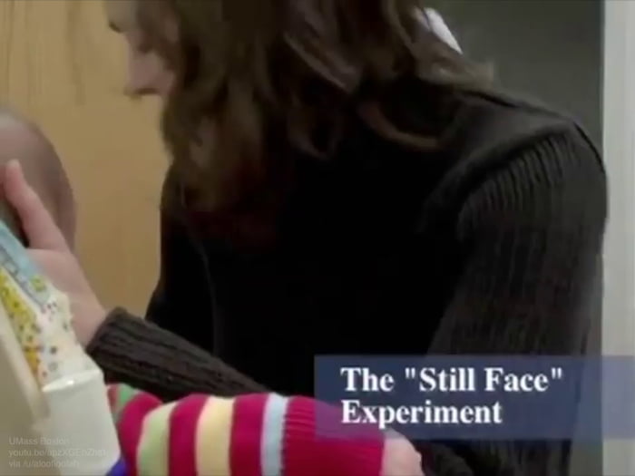 The "Still Face" experiment gives an insight into how a parent's ...