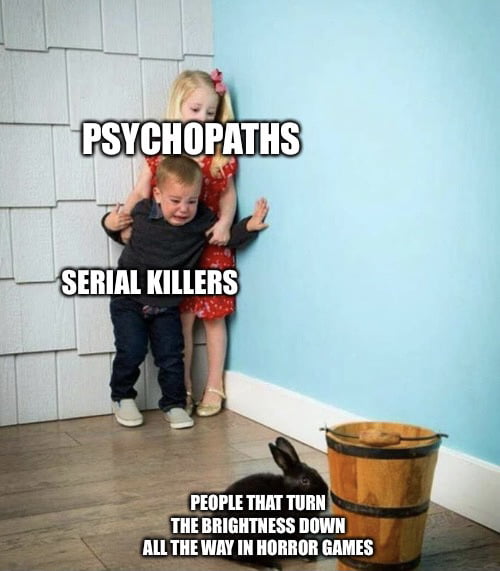 „Please adjust the brightness so the logo is barely visible“ - 9GAG