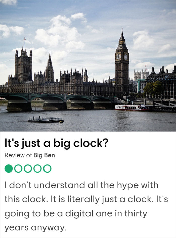 'Just a big clock' - 9GAG
