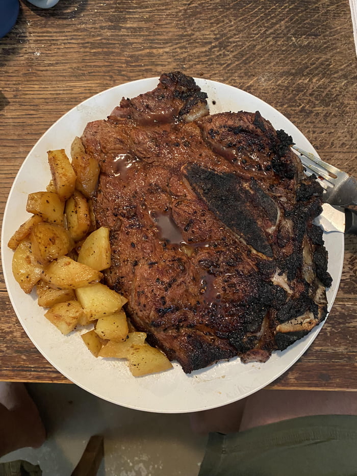 When you raise your own meat and grow your own potatoes, life is good ...