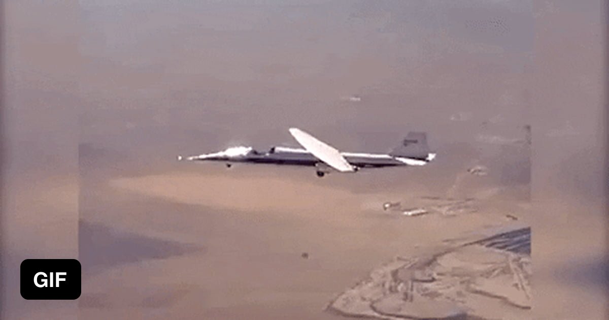 Asymmetric Sweep Wing Aircraft - 9GAG
