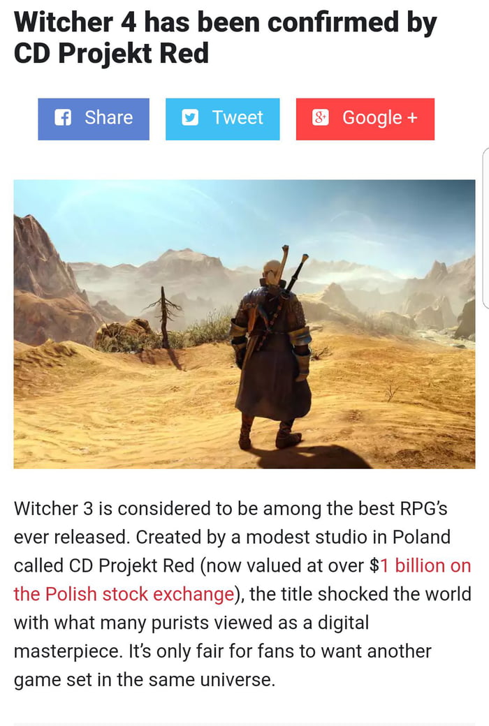 The Witcher 4 - 9GAG