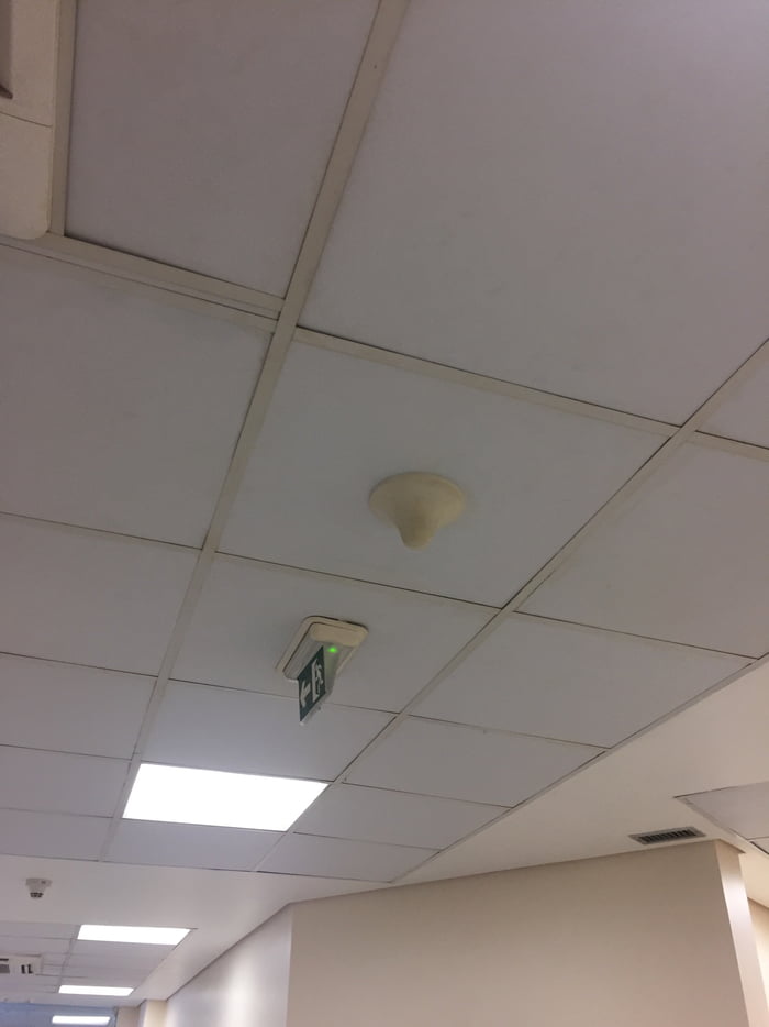 At a hospital...I'm wondering what this ceiling "nipple" is for... - 9GAG