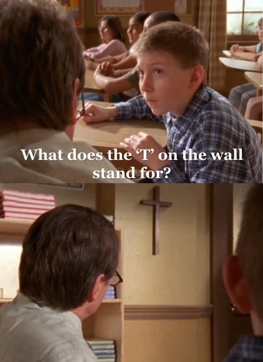 What Does The T On The Wall Stand For 9GAG What Does The T On The Wall Stand For 9GAG
