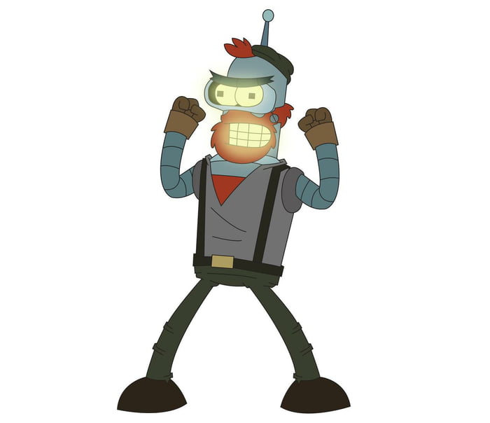 The manliest of all Benders! - 9GAG