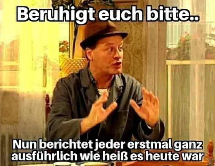 32 Grad in Bamberg und bei euch so? - 9GAG