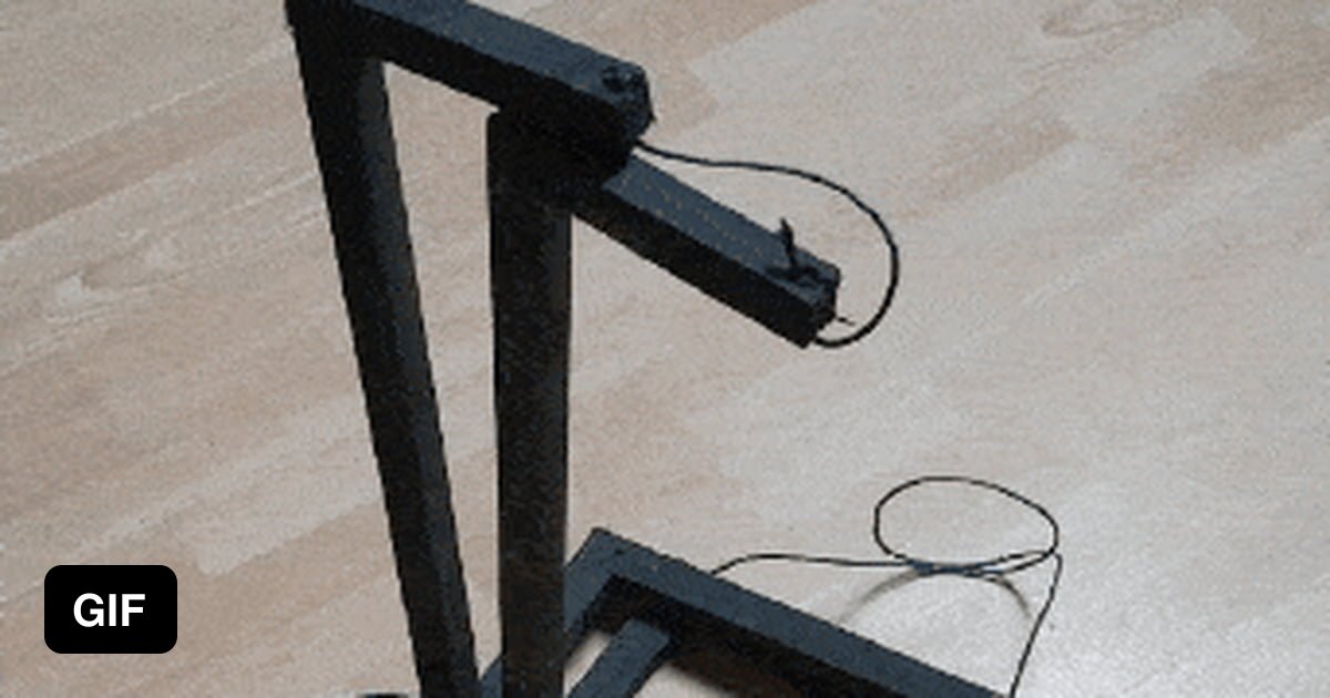 My first tensegrity table attempt! - 9GAG