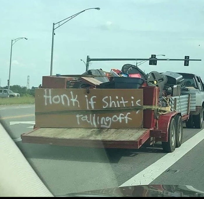 Honk if Shit is Falling off - 9GAG