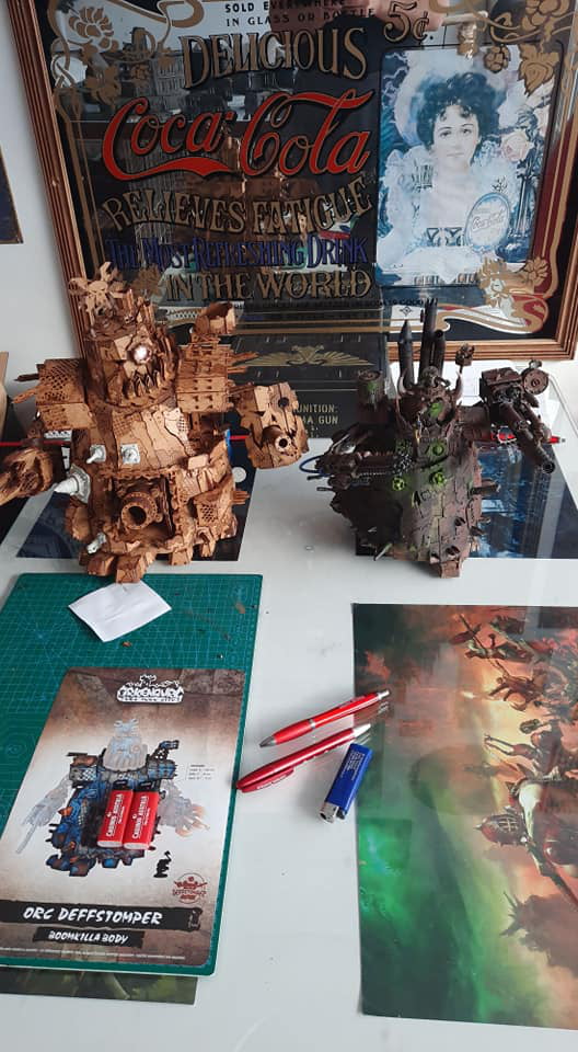 I never thought I'd look at the GW Stompa and think "awww, so cute and ...