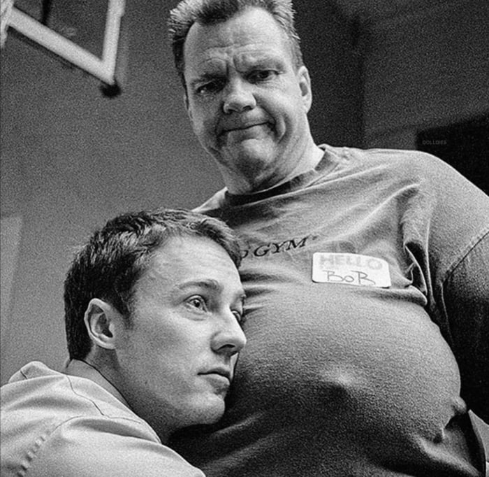 In the movie Fight Club, Meat Loaf wore a fat suit that was filled with ...