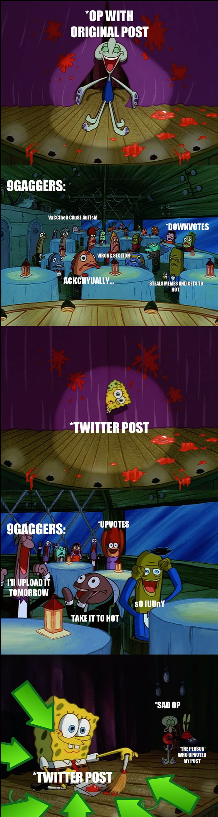 Thank you OPs (Spongebob - Chapter 10) - 9GAG