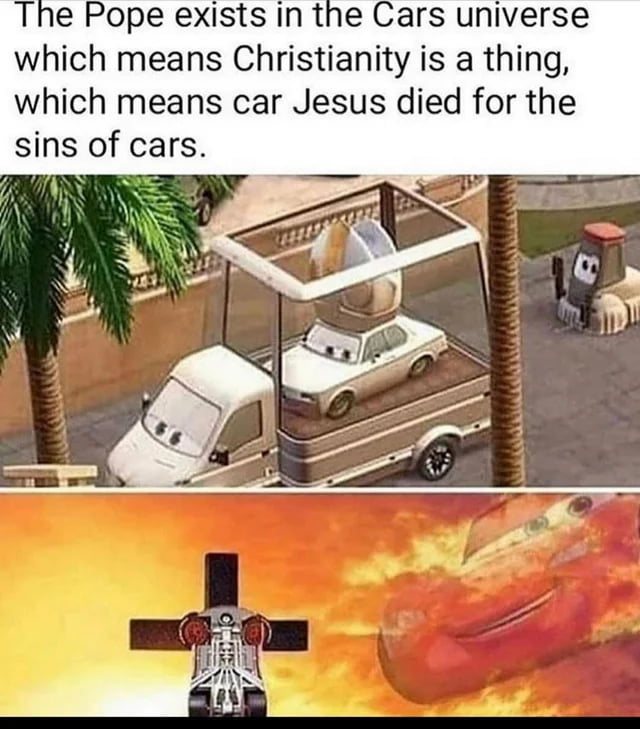 Jesus in cars - 9GAG