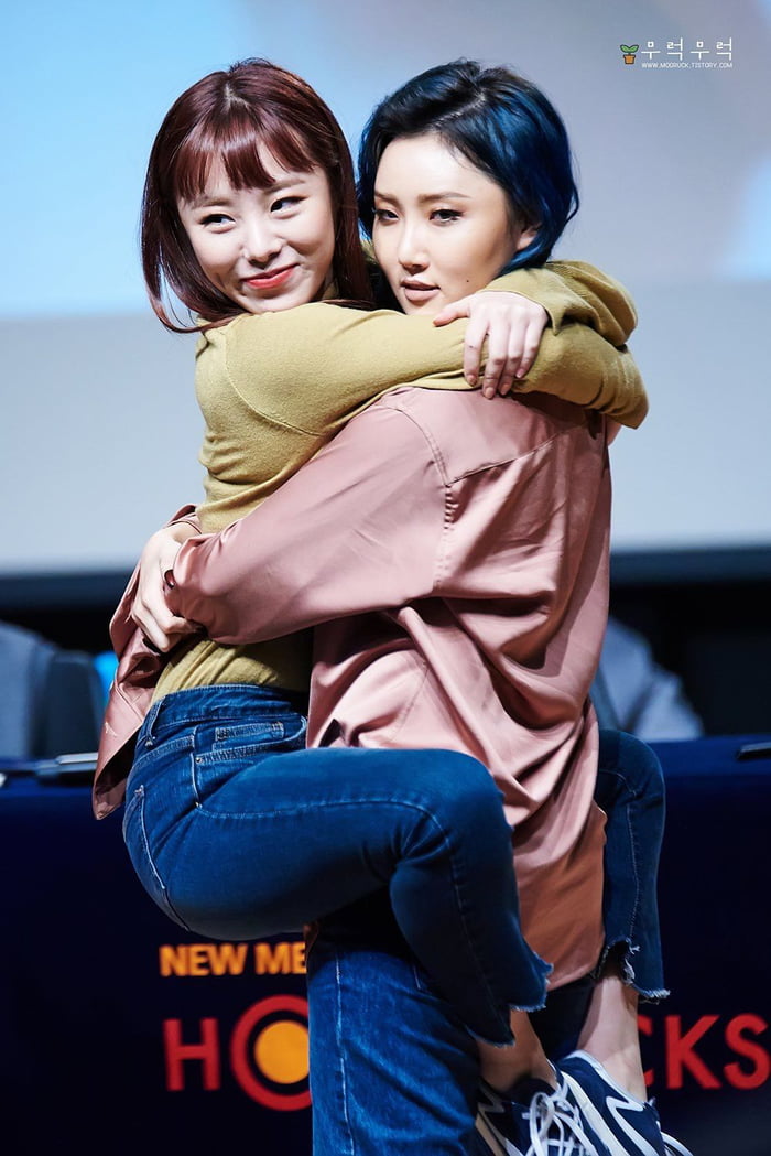 Wheein & Hwasa ~ - 9GAG