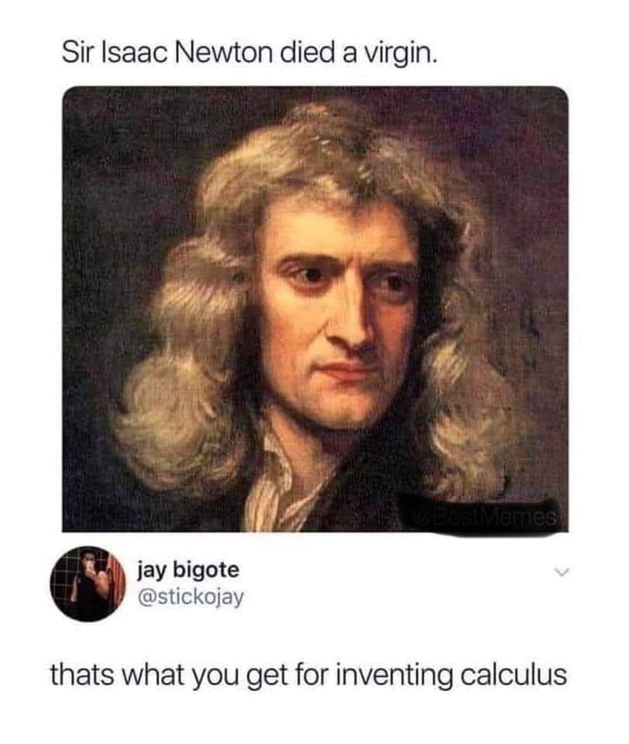 Isaac Newton - 9GAG