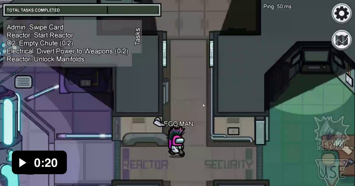 Perfect reactor in among us - 9GAG