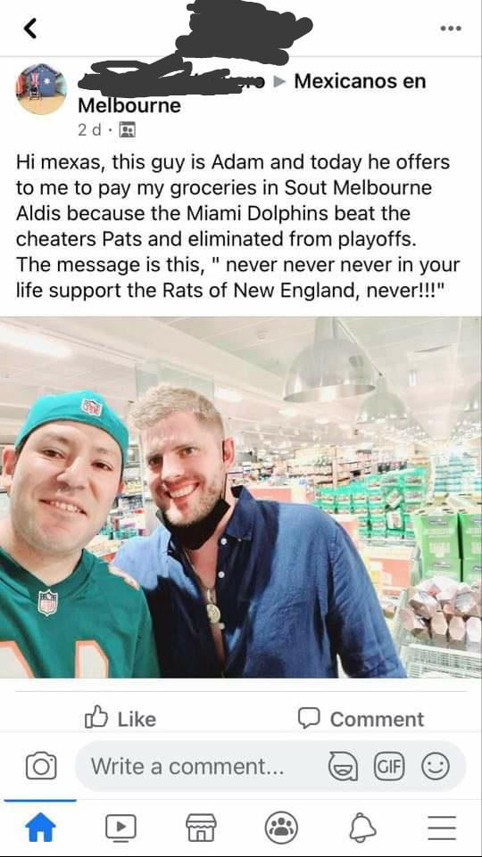 "Never never never in your life support the Rats of New England, never ...