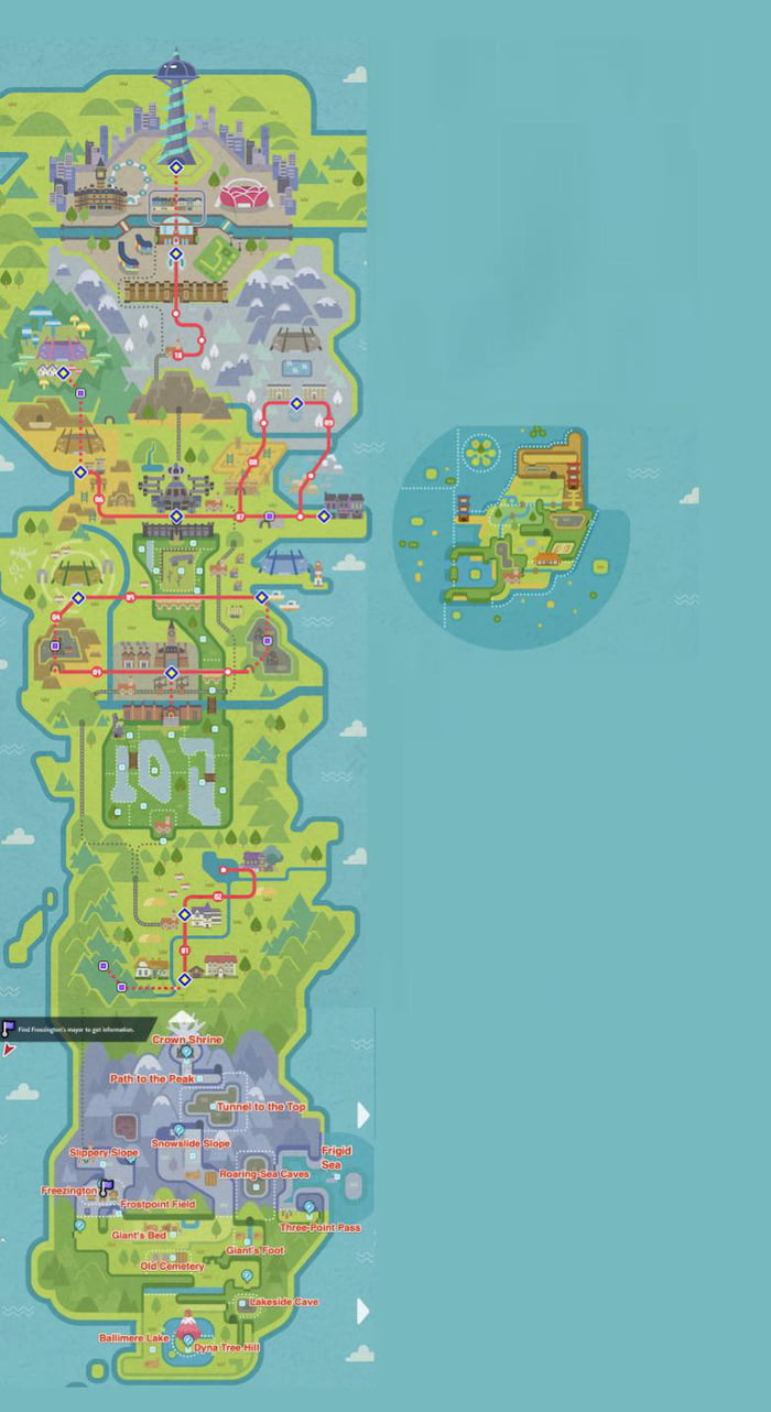 Not a meme, but here’s the full galar map (including subregions ...