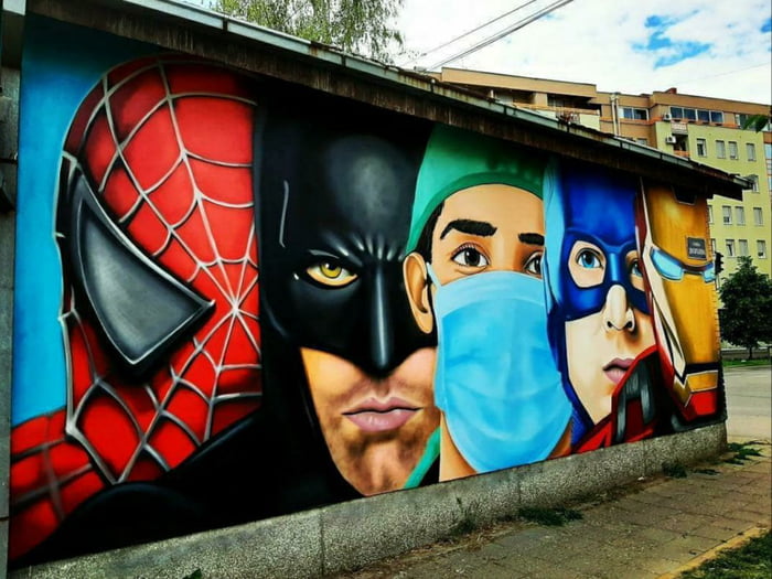 Mural in Serbia, Novi Sad - 9GAG