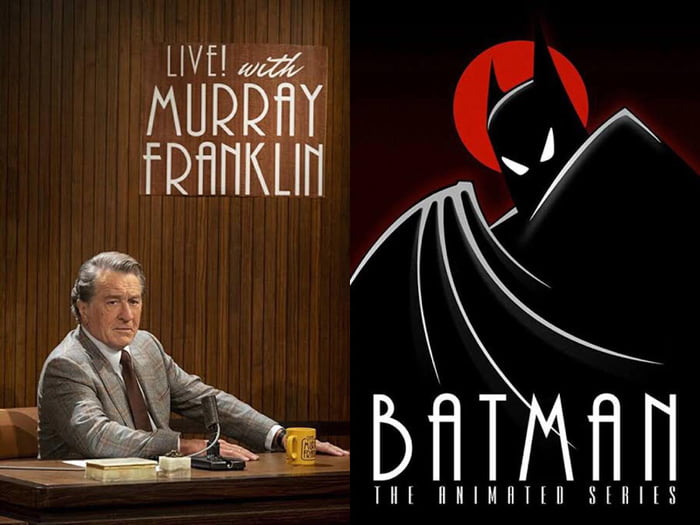 Live! With Murray Franklin and BTAS has the same font. - 9GAG