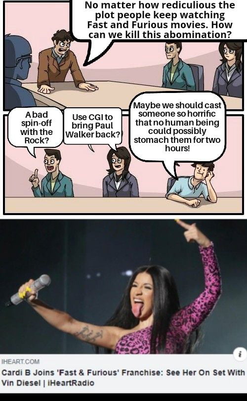Cardi B = doo doo butter - 9GAG