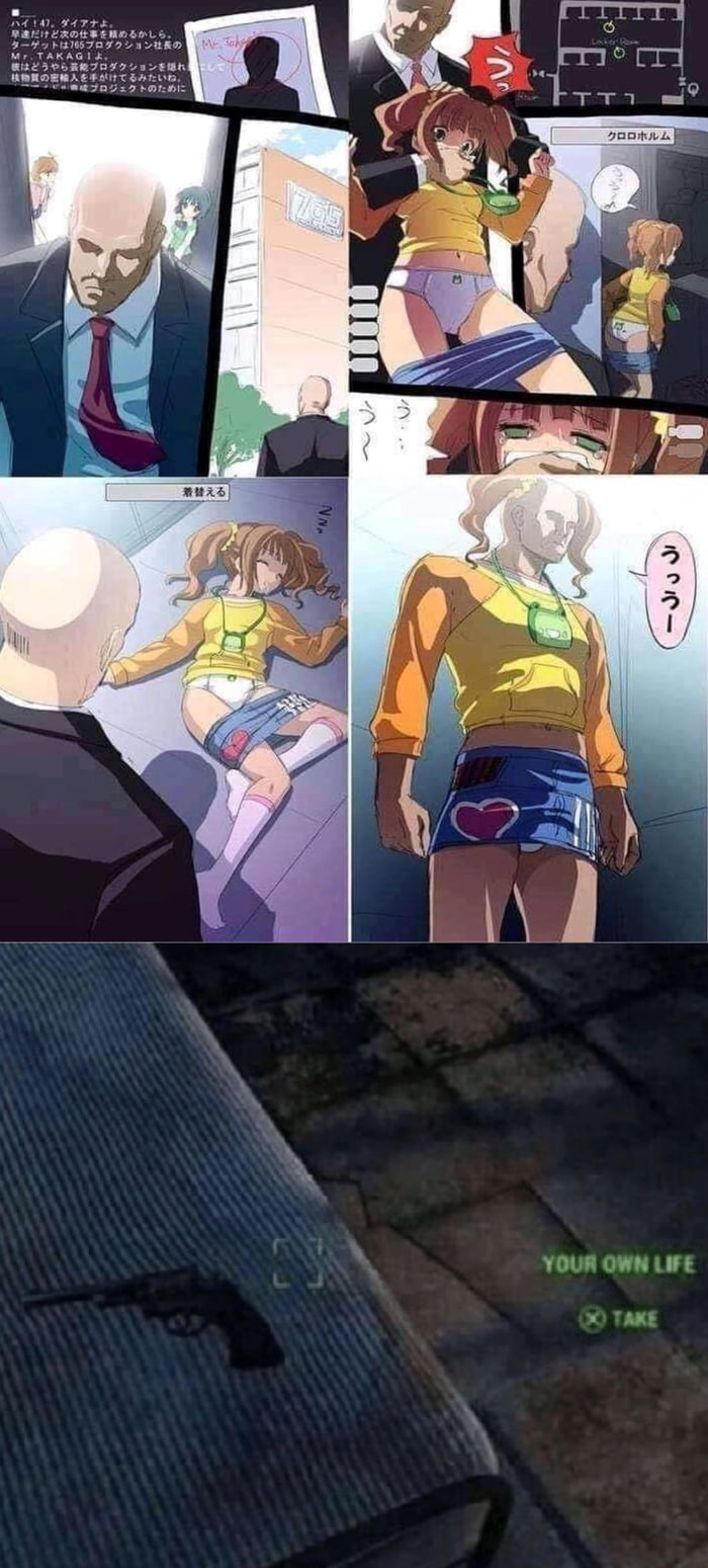 Agent 47 what are you doing? - 9GAG