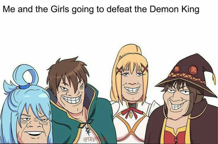 Kazuma-san *crying aqua voices* - 9GAG