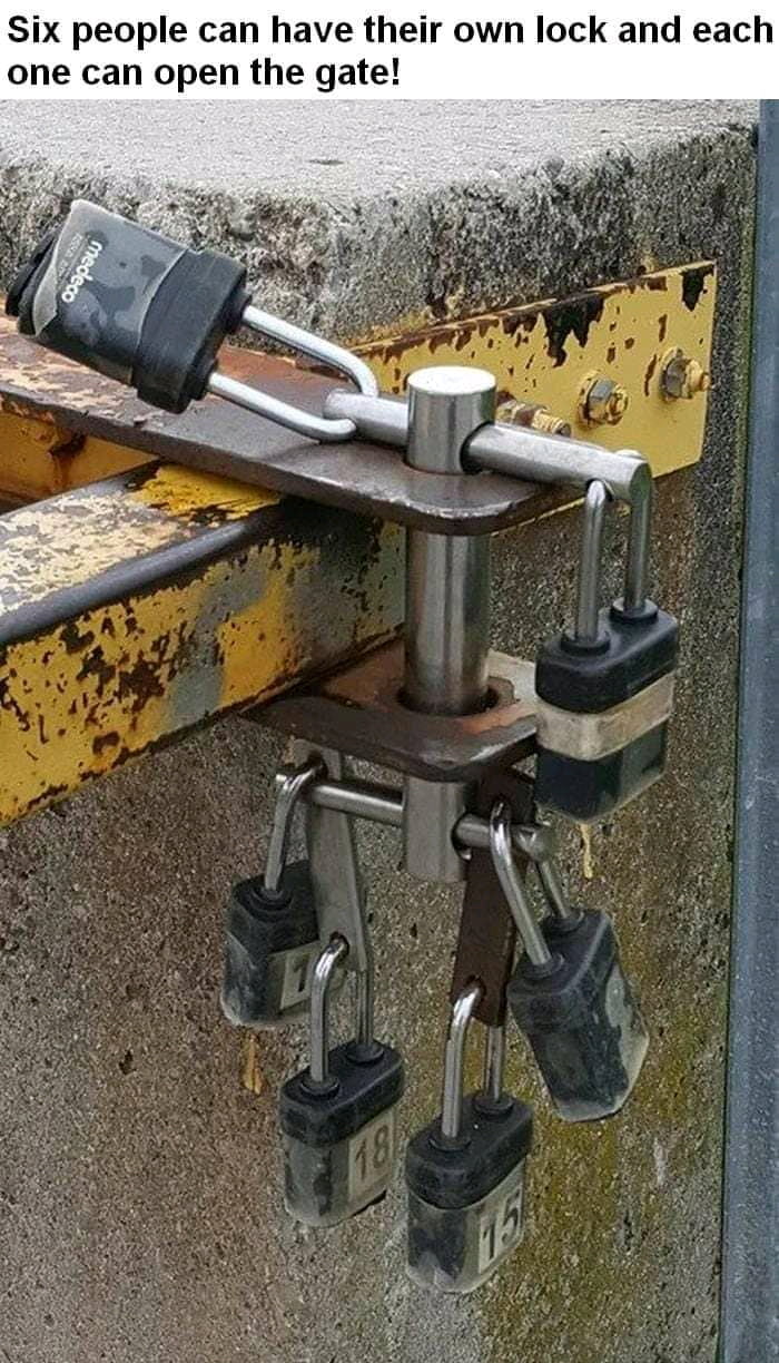 Most interesting but simplistic lock ever - 9GAG