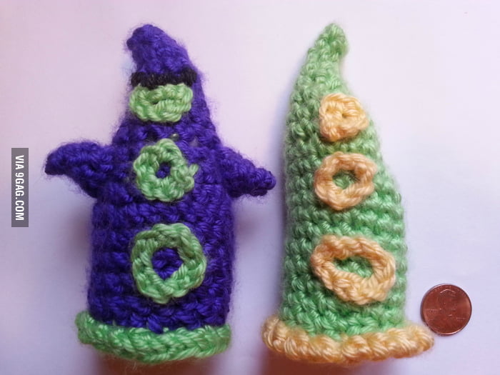 Not everyone will recognize them but some should appreciate these handmade guys! - 9GAG