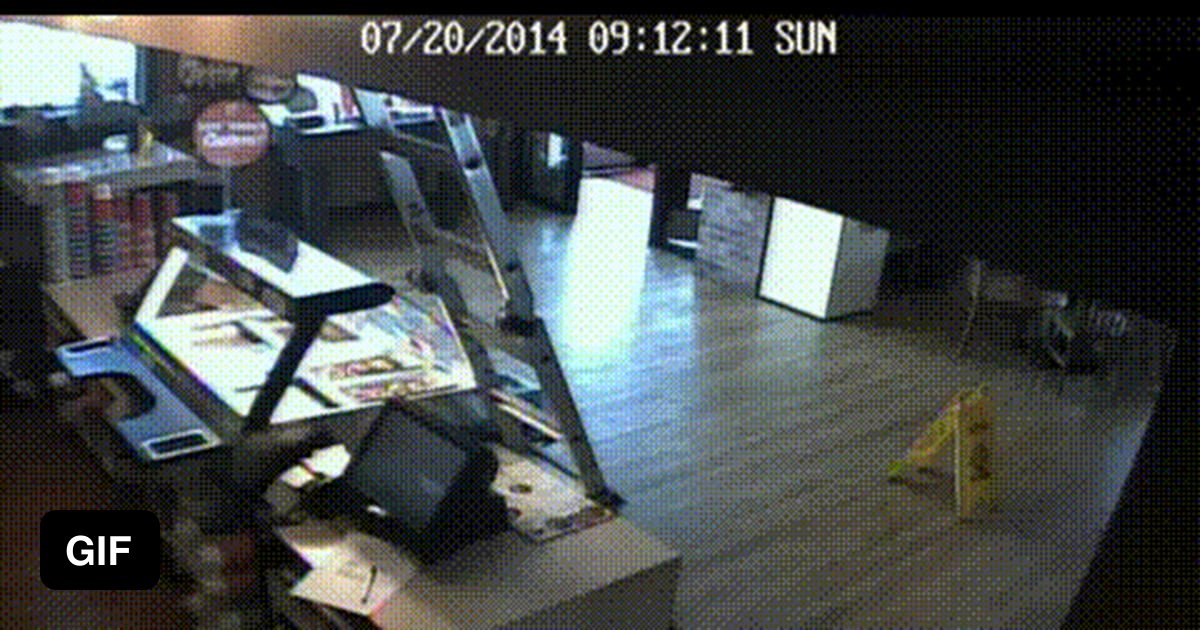 Caution! Wet floor! - 9GAG