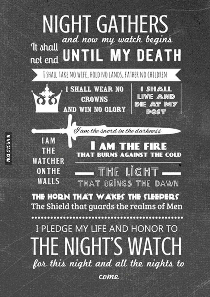 from this night, and the ones to come". - 9GAG