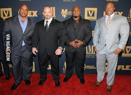 Have you ever seen a bodybuilder in a suit?? now u have.... - 9GAG