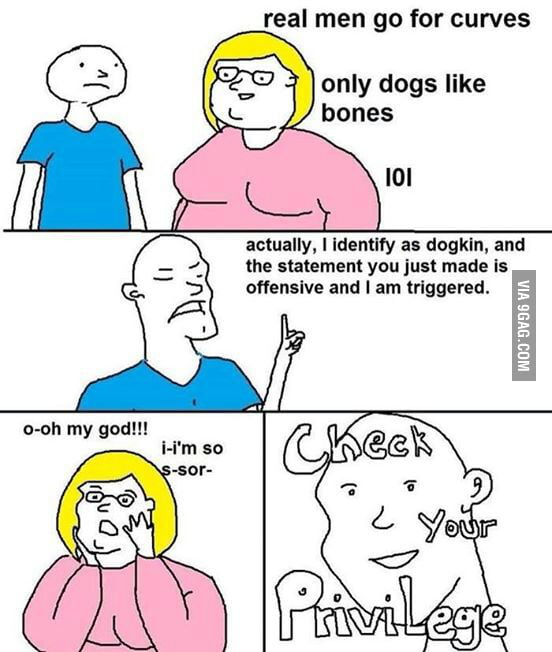 Check Dem privileges - 9GAG