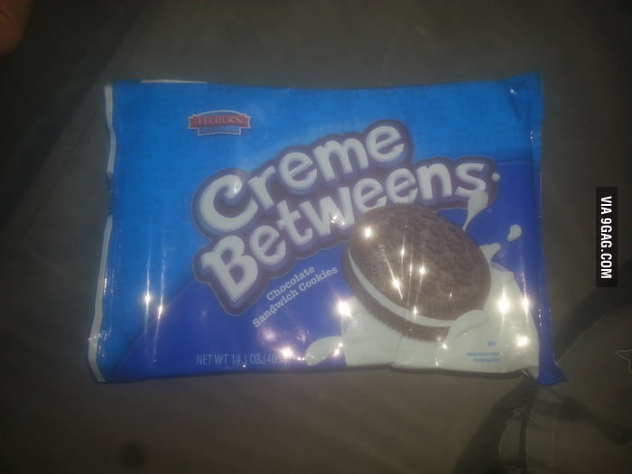 My generic Oreos have a rather catchy name. - 9GAG