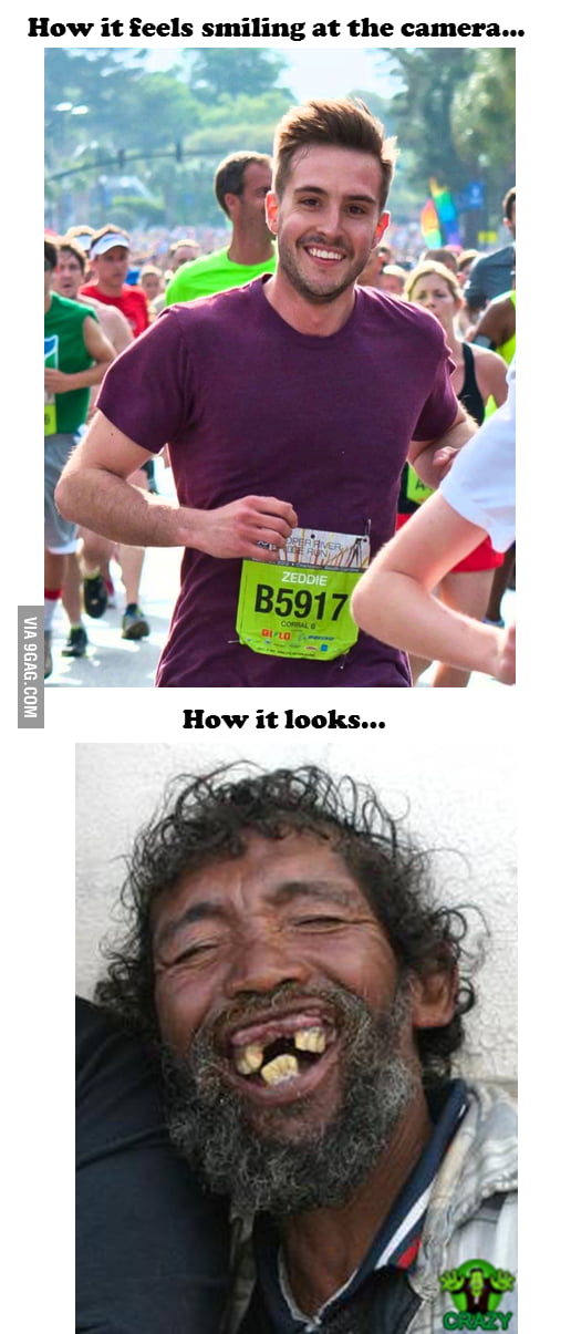 I have THE worst smile - 9GAG