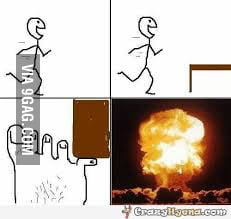 What do you feel if your pinky toe hit - 9GAG