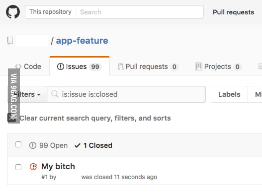 99 problems - Programmers can relate - 9GAG