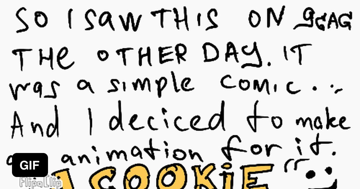 Have a cookie. animation by A-ruse(me) :) - 9GAG