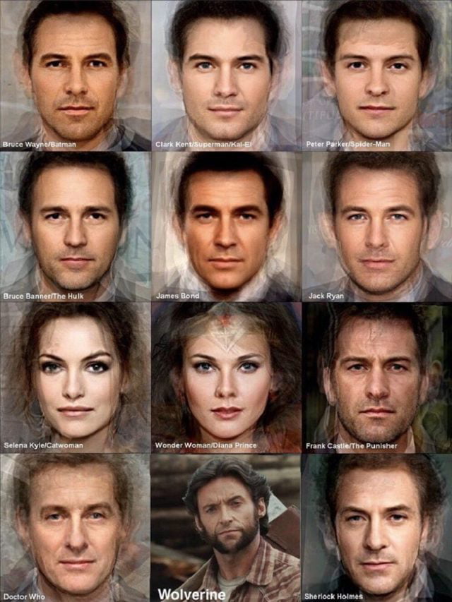 Combination of actors' faces with the same character - 9GAG