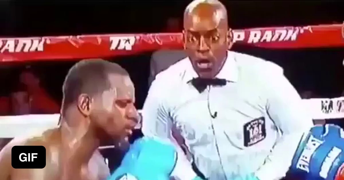 Boxing referee Steve Willis really loves his job - 9GAG