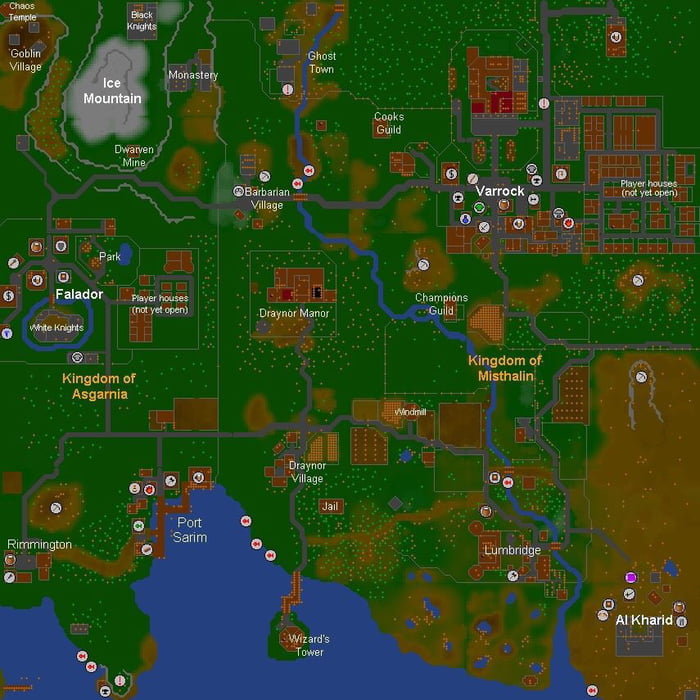 First Runescape map - 9GAG