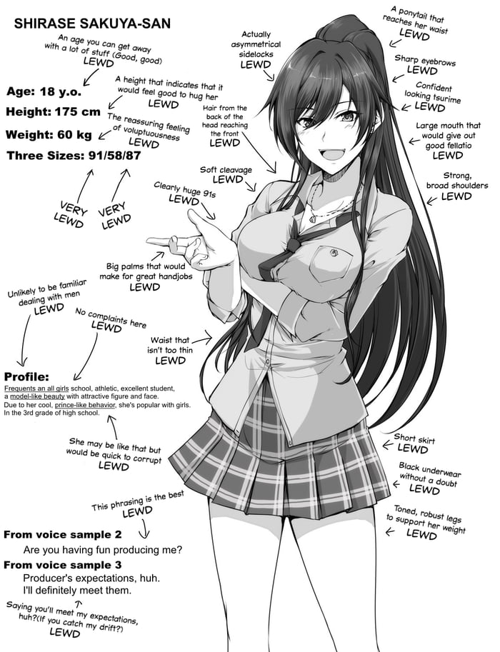 How can she be so lewd? - 9GAG