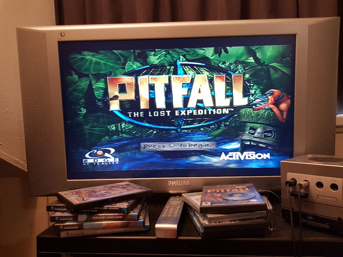 Booted up my old GameCube, can't wait to play all those awesome games ...