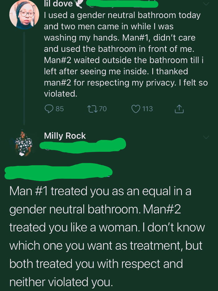 Cut the dirty lady. You chose the bathroom. Murder - 9GAG